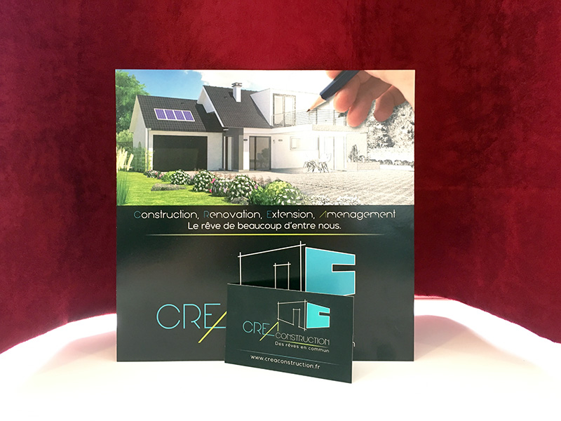 Créa Construction, votre maître d'oeuvre » Label Communication